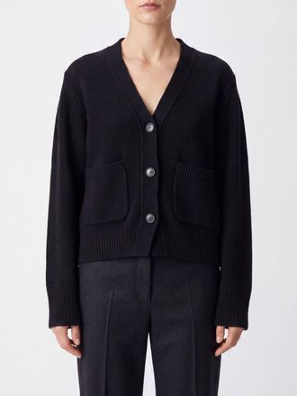 Lisa Yang V-Ausschnitt-Cardigan aus 100% Kaschmir mit Rippb&uuml;ndchen