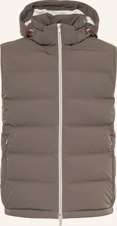 Brunello Cucinelli Brunello Cucinelli Daunenweste grau