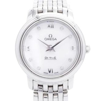 Omega Pre-owned Vintage Armbanduhr - - Pre-owned - Damen - Wei&szlig; - ONE SIZE