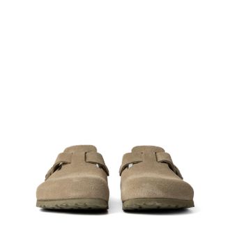 Birkenstock Suede Clog - Khaki