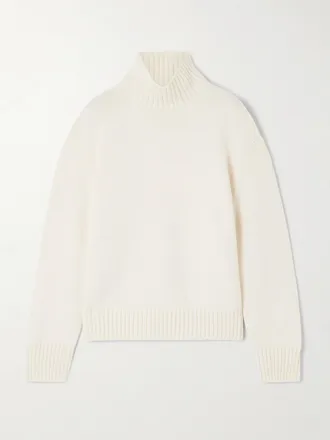 Loro Piana Pull À Col Montant En Cachemire Parksville - Crème