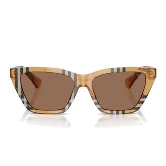 Burberry Cat-eye Sonnenbrille - - Accessories - Damen - Beige - 54 MM