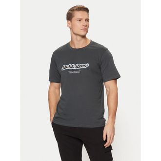 Jack & Jones Jack & Jones T-Shirt Vesterbro 12265740 Grau Relaxed Fit