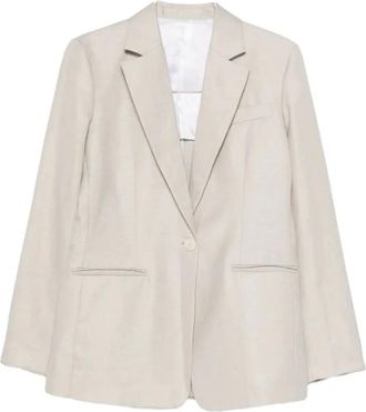 Pantaloni Torino Femme, Vestes, Beige, Taille: 42 FR Lidia Blazer
