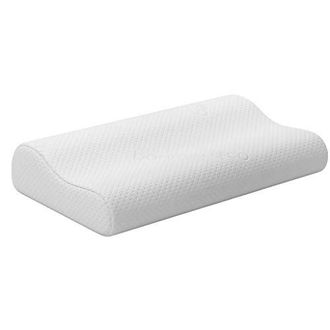 Bonmedico Dreamy Oreiller Cervical en Mousse à mémoire de Forme Adaptable pour Une expérience de Sommeil détendue, Oreiller de Couchage Ergonomique pour Les dor