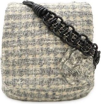 Chanel Sac bandouli&egrave;re vintage Pre-owned - Femme - Pre-owned - Gris - Taille: ONE Size