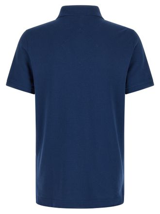 Canada Goose Mens Blue Cotton Polo Shirt