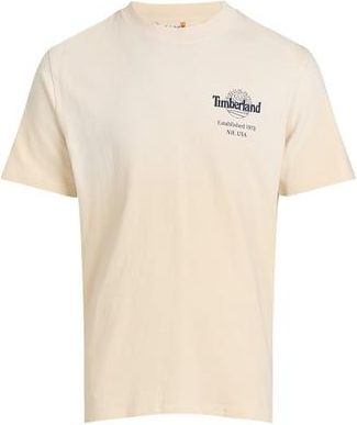 Timberland T-shirt imprim&eacute; &agrave; col rond en coton