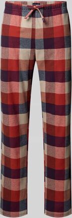 Christian Berg Regular Fit Pyjama-Hose im Allover-Look