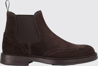 Doucal's Chelsea-Boots aus Kalbveloursleder mit Zuglasche