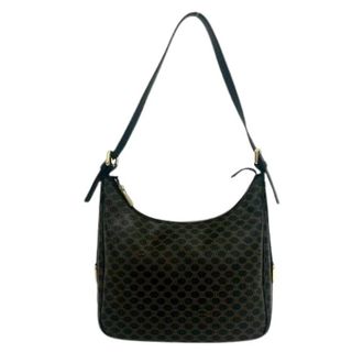 Celine Pre-owned Macadam Triomphe PVC Leder Umh&auml;ngetasche - - Pre-owned - Damen - Schwarzk - ONE SIZE