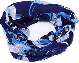 Queen Helena &Eacute;charpe Hiver Foulard Long pour Femme SC22-2 Bleu, Taille unique