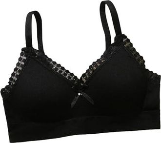 Generic Ensemble de sous-v&ecirc;tements sexy de niveau interm&eacute;diaire, &eacute;l&egrave;ves qui ajustent la forme des bonnets fins, pas de soutien-gorge avec anneau en acier, Noi