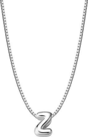Glanzst&uuml;cke M&uuml;nchen Halskette - Sterling Silber Halskette Buchstabe Z - Gr. unisize - in Silber - f&uuml;r Damen