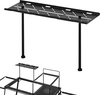 Generico Klapptisch | Robuster Grilltisch - Partytisch f&uuml;r den Au&szlig;enbereich, Innenbereich, Party, Grill, Garten, Haus, Strand, Hof, Garten, Hinterhof, Balkon