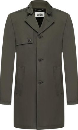 Drykorn Trenchcoat mit kurzem Revers und Stretchanteil in