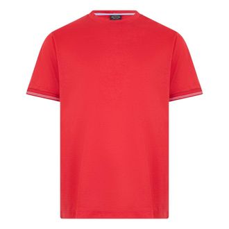 Paul & Shark Kurzarm-T-Shirt - - Tops - Herren - Rot - L