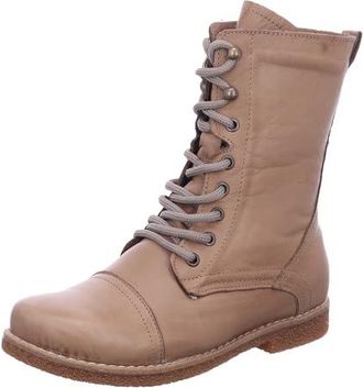 Andrea Conti Bottines à lacets en cuir pour femme 0348760, Peanut, 41 EU