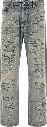 Diesel Straight Leg Jeans - Hellblau