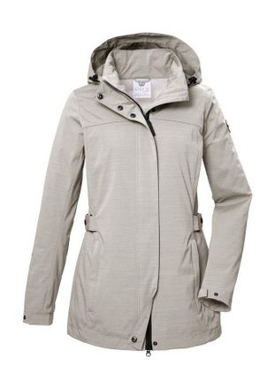 G.I.G.A. DX by killtec Softshelljacke GS 75 WMN SFTSHLL JCKT Wasserabweisende, atmungsaktive Softshelljacke mit abnehmbarer Kapuze