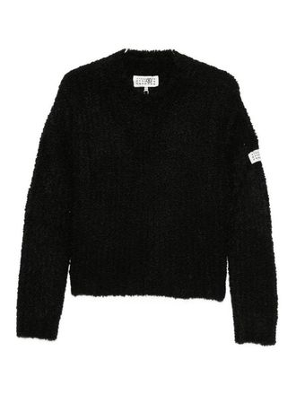 Maison Margiela Pull Col Rond - Noir