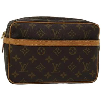 Louis Vuitton Pre-owned Toile pochettes-minaudieres - Femme - Pre-owned - Brun - Taille: ONE Size