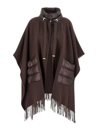 Herno Manteau Au Genou - Marron