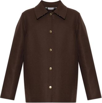Burberry Wolljacke Lancashire - - Jackets - Damen - Braun - XS