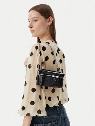Tory Burch Tory Burch Handtasche Charlie Embossed 185868 Schwarz