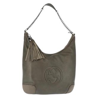 Gucci Pre-owned Vintage Schultertasche - - Pre-owned - Damen - Grau - ONE SIZE