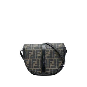 Fendi Pre-owned Vintage Canvas Crossbody Bag - - Pre-owned - Damen - Braun - ONE SIZE