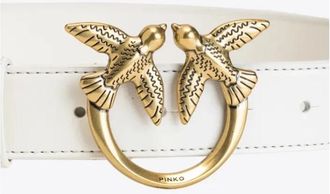 Pinko Love Berry H3 G&uuml;rtel - - Accessories - Damen - Wei&szlig; - M