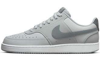 Nike Nike Homme Court Vision Low Schuh (Herren) Chaussure, Gris fum&eacute;, Gris fum&eacute;, Blanc, 40 EU