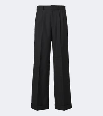 Junya Watanabe Weite Hose aus Wolle