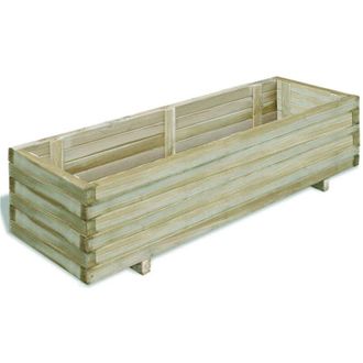 vidaXL Lit sur&eacute;lev&eacute; 120 x 40 x 30 cm Bois Rectangulaire
