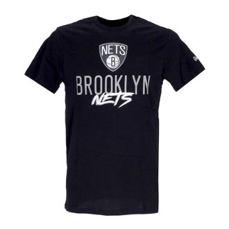 New Era Homme, Tops, Noir, Taille: XL NBA Script Tee Noir/Blanc