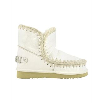 Mou Femme, Chaussures, Blanc, Taille: 39 EU Bottes Eskimo 18 Strass