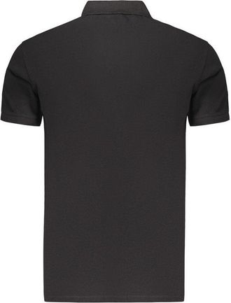 Marina Militare Poloshirt Elegantes Herren Kurzarm-Polohemd in Schwarz mit