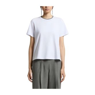 PESERICO Femme, Tops, Blanc, Taille: 44 FR T-shirts et polos Peserico