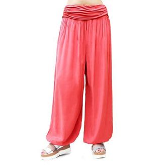 Glamexx24 Pantalon Harem Femme D&eacute;contract&eacute;s Soft Sarouel Legers Sport Pants pour Yoga Pilates Hippie Fitness Danse Ete Plage