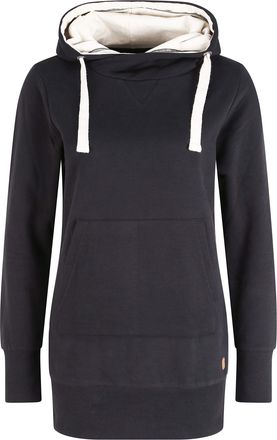 Oxmo Jenny Damen Kapuzenpullover Hoodie Pullover mit Kapuze, Gr&ouml;&szlig;e:M, Farbe:Black (70155)