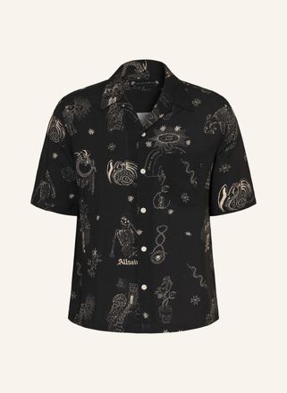 AllSaints Allsaints Resorthemd Terra Comfort Fit schwarz