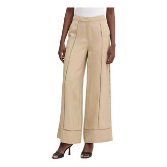 Karl Lagerfeld Weite Hosen - - Trousers - Damen - Beige - S