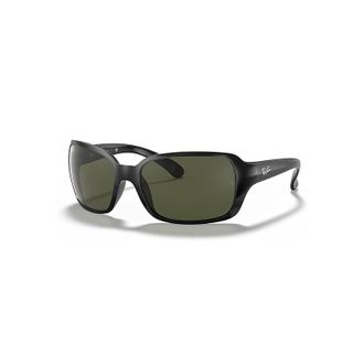 Ray-Ban Rb4068 Sonnenbrillen Schwarz Fassung Gr&uuml;n Glas 60-17