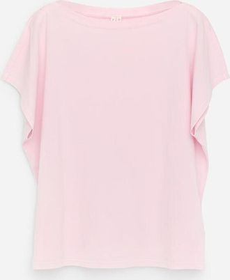 Arket Oberteil Mit Fl&uuml;gel&auml;rmeln -Rosa