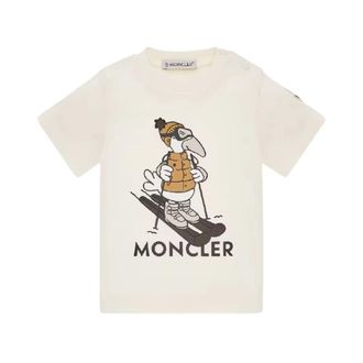 Moncler Homme, Tops, Beige, Taille: 12 M T-shirt MonDuck