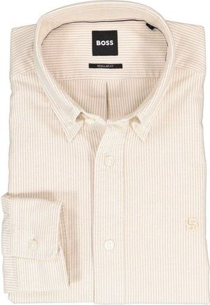 HUGO BOSS Herren Hemd beige