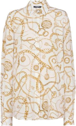 Balmain Hemd - Weiß