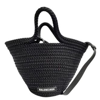 Balenciaga Sac seau vintage Pre-owned - Femme - Pre-owned - Noir - Taille: ONE Size