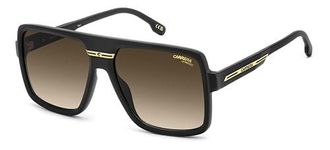 Carrera Lunettes de Soleil VICTORY C 09/S MATTE BLACK GOLD/BLACK BROWN GREEN 59/16/145 homme